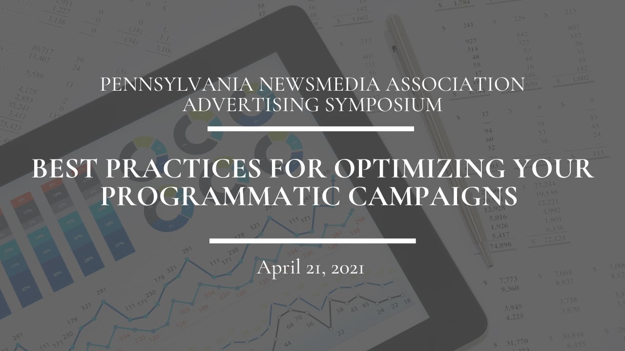 Best Practices for Optimizing Your Programmatic Campaigns - YouTube