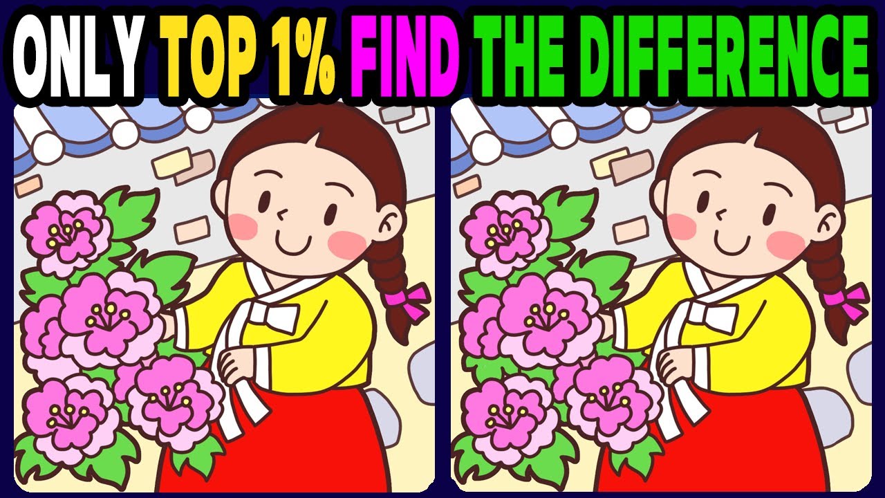 【Spot the difference】Only top 1% find the differences / Let's have fun ...