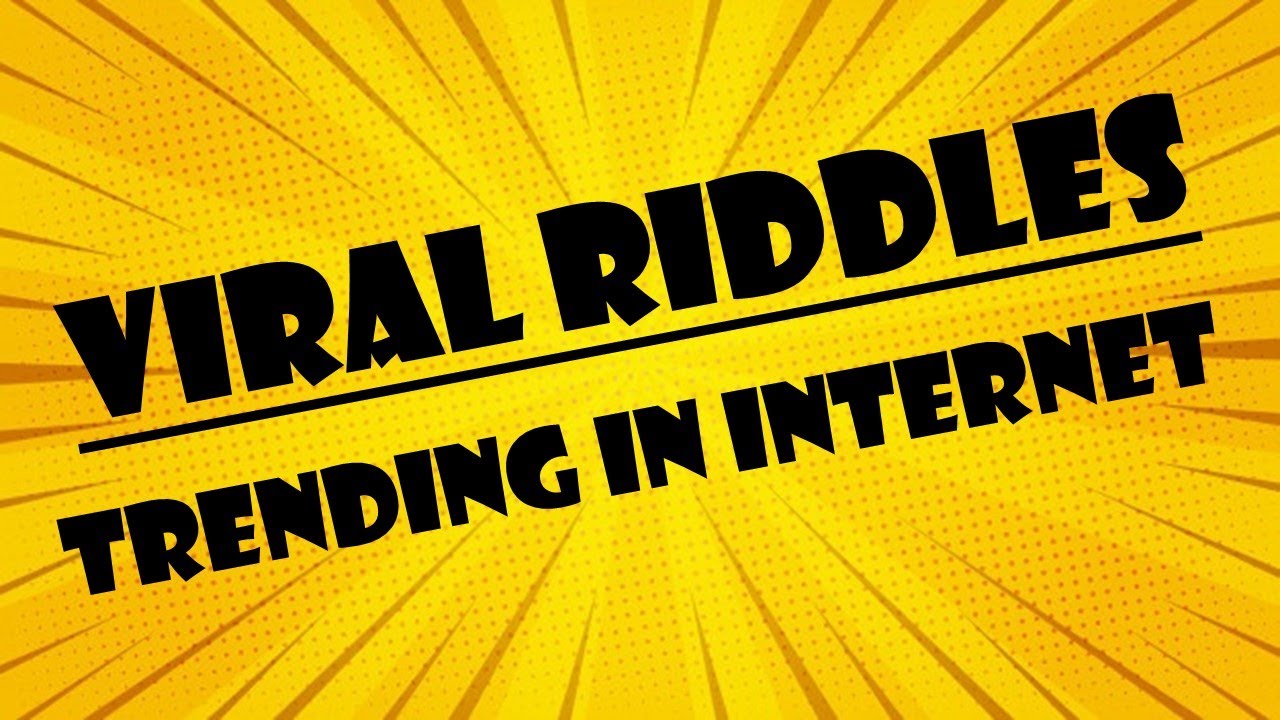 Viral Riddles, Brain-Teasers, Puzzles Stumped The Internet - YouTube