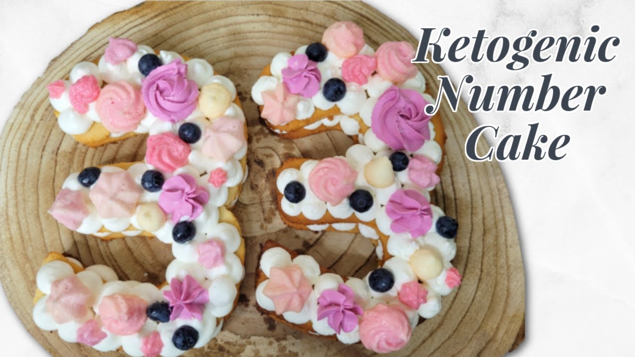 Ketogenic Number Cake - YouTube