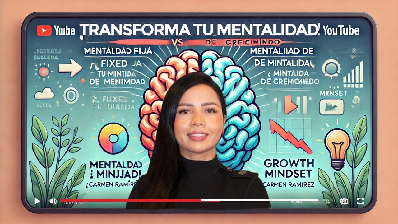 Mentalidad Fija vs. Mentalidad de Crecimiento: Lecciones Poderosas con Carmen Ramírez - YouTube