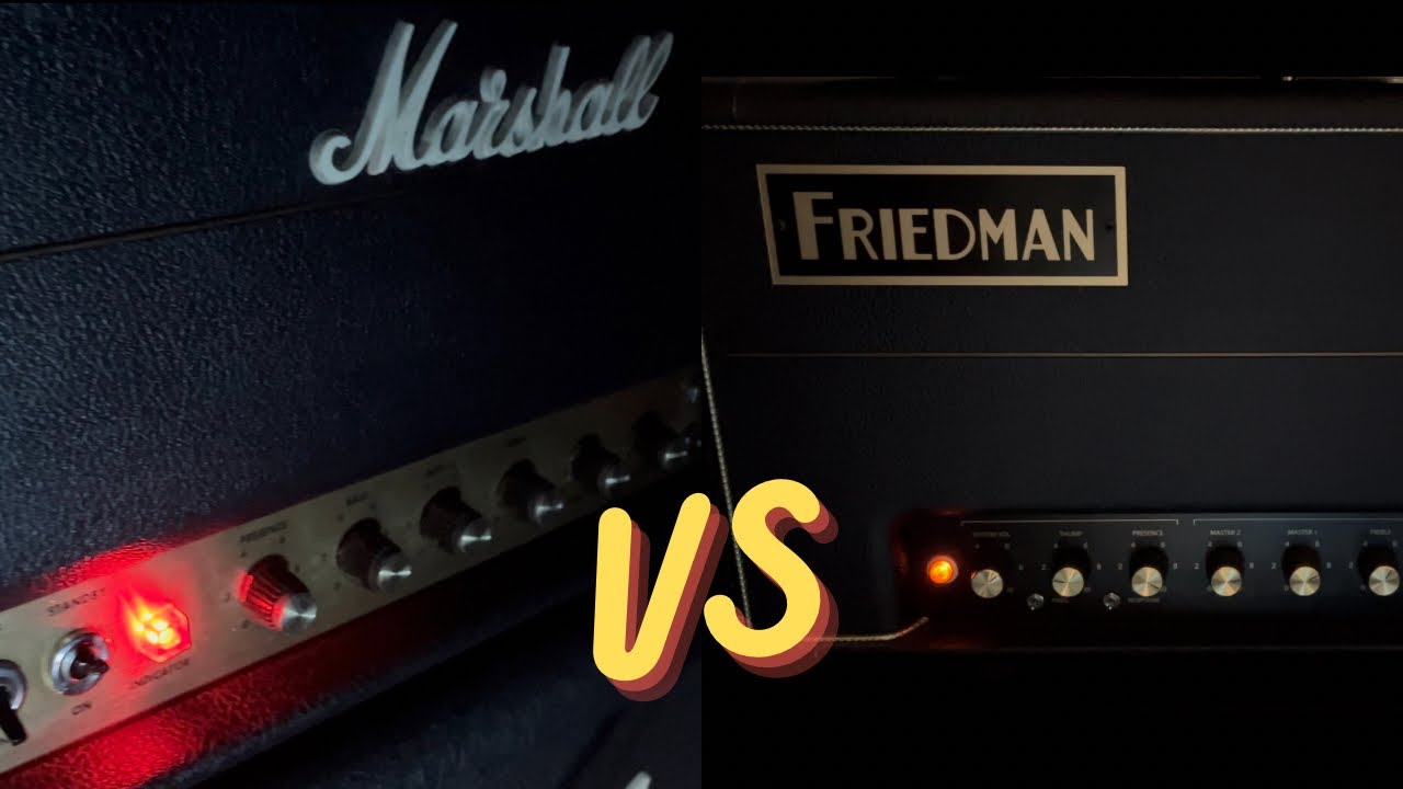 Marshall vs Friedman - ‘75 JMP50 & BE100 Deluxe - YouTube