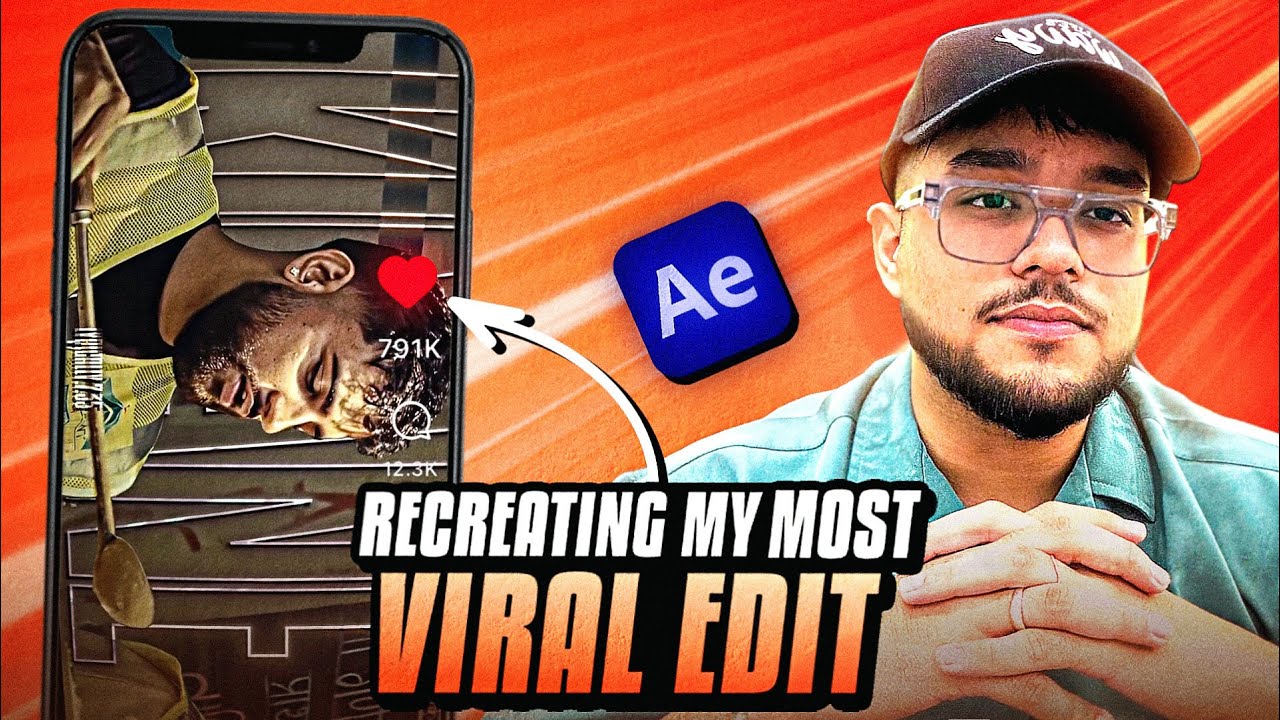 How I Made This Viral Edit In After Effects | Full Tutorial🔥 - YouTube