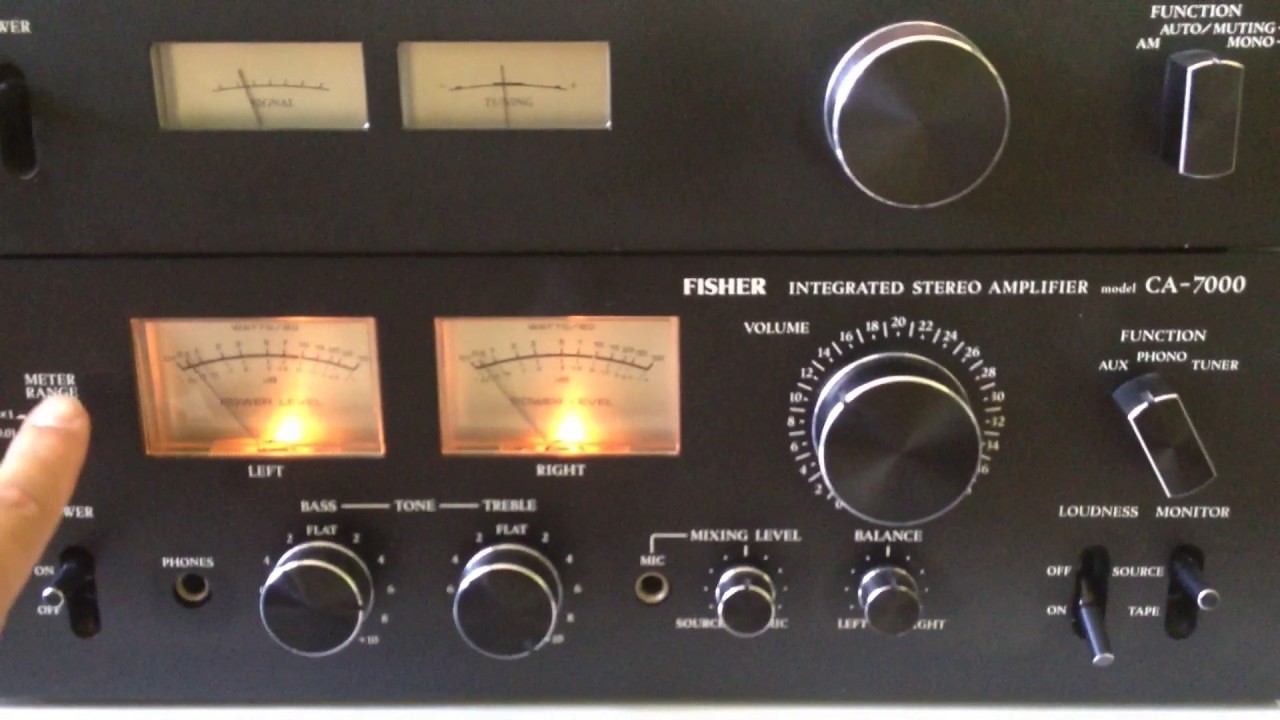 FİSHER CA 7000 - YouTube