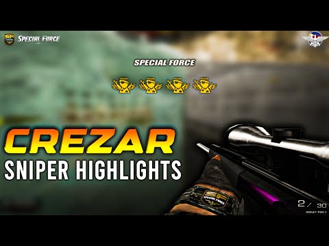INDESTRUCTIBLE - CREZAR Sniper Highlights | Special Force Rush