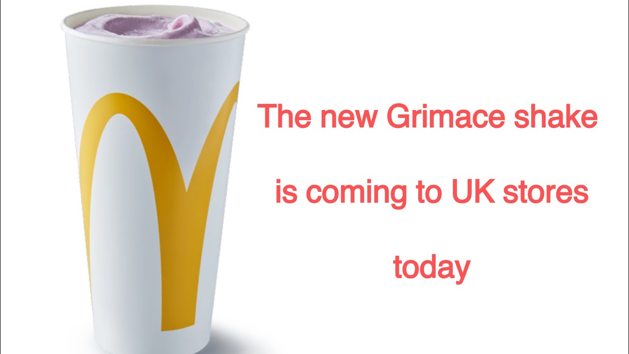 McDonald's Grimace Shake Hits UK for Limited Time! - YouTube