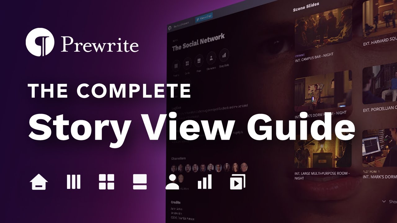 Complete Walkthrough of Prewrite: The Ultimate Screenwriting Tool - YouTube