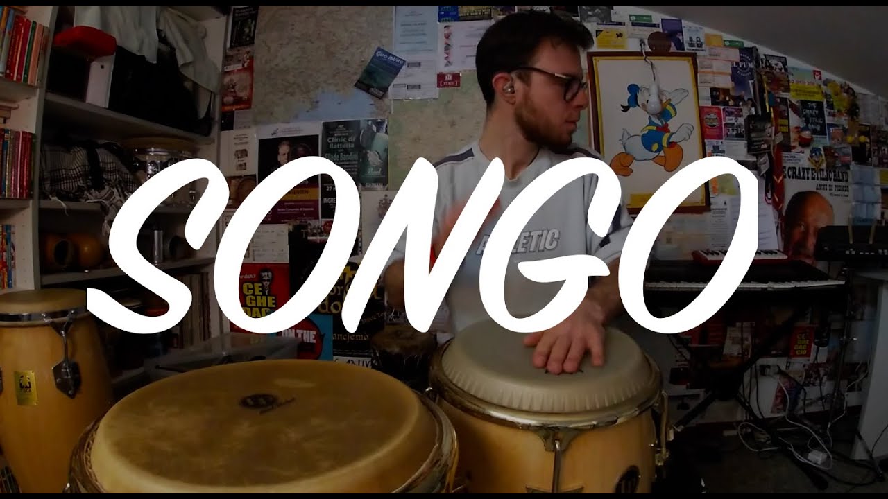 How to Play a Variations of Songo on Congas - YouTube