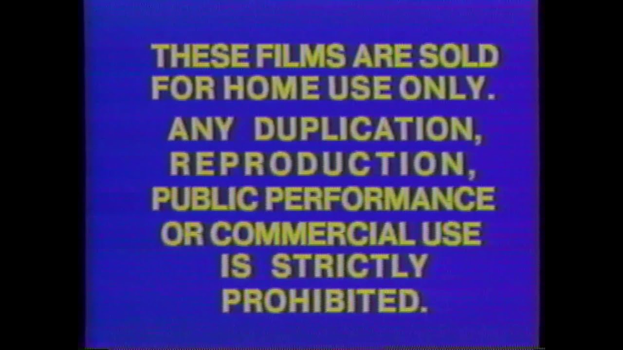 Funny Girl (1985 VHS Closing) - YouTube