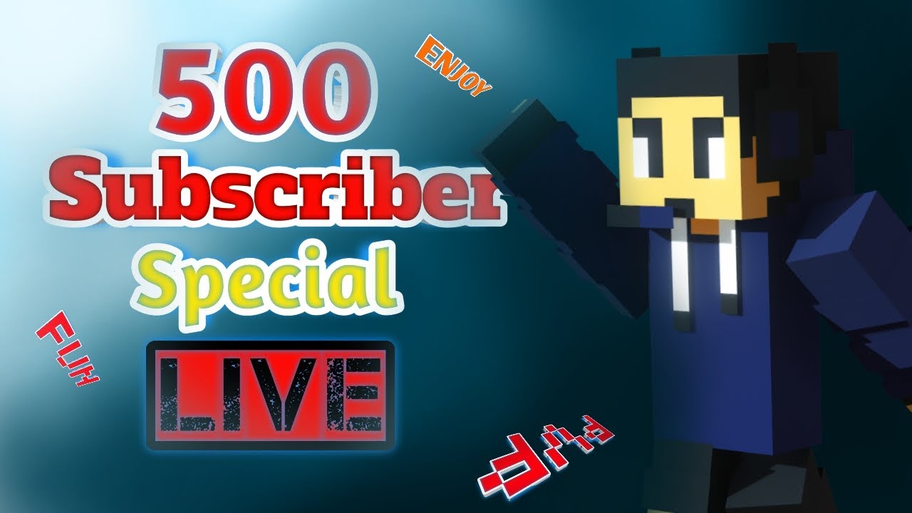 🎉 500 Subscriber Special LIVE 🔥 | Thank You Bubble Army ️ - YouTube