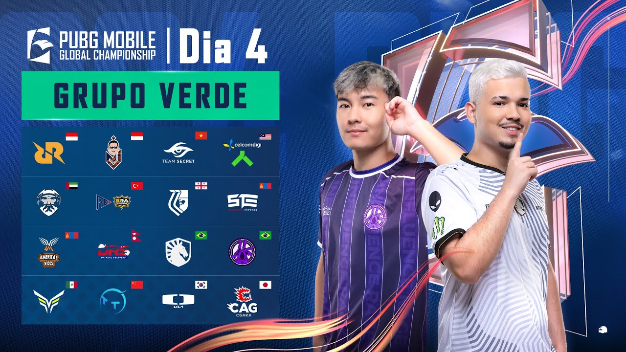 [PT-BR] PMGC League 2024 | Grupo Verde S3D4 | PUBG MOBILE Global ...