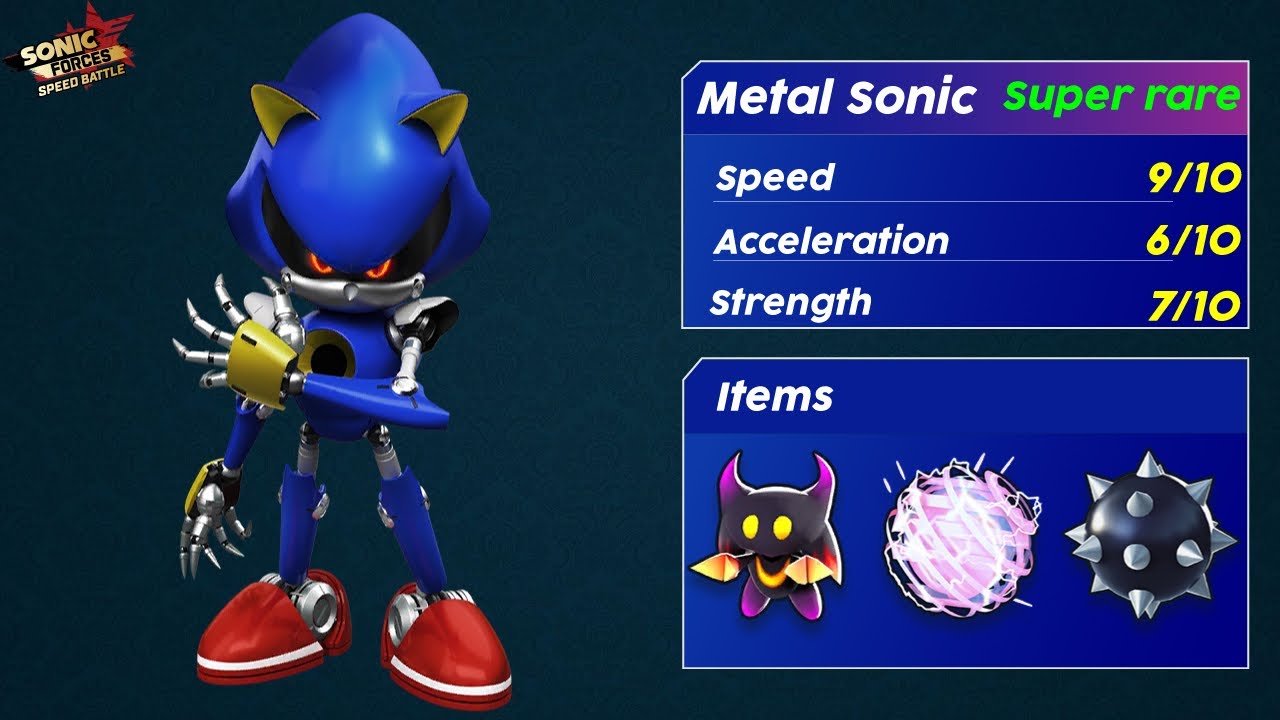 Sonic Forces Speed Battle - Metal Sonic - Gameplay - YouTube