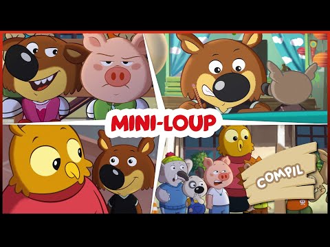 🐺 Mini Loup -  La rentrée scolaire 📚 | COMPILATION 2024