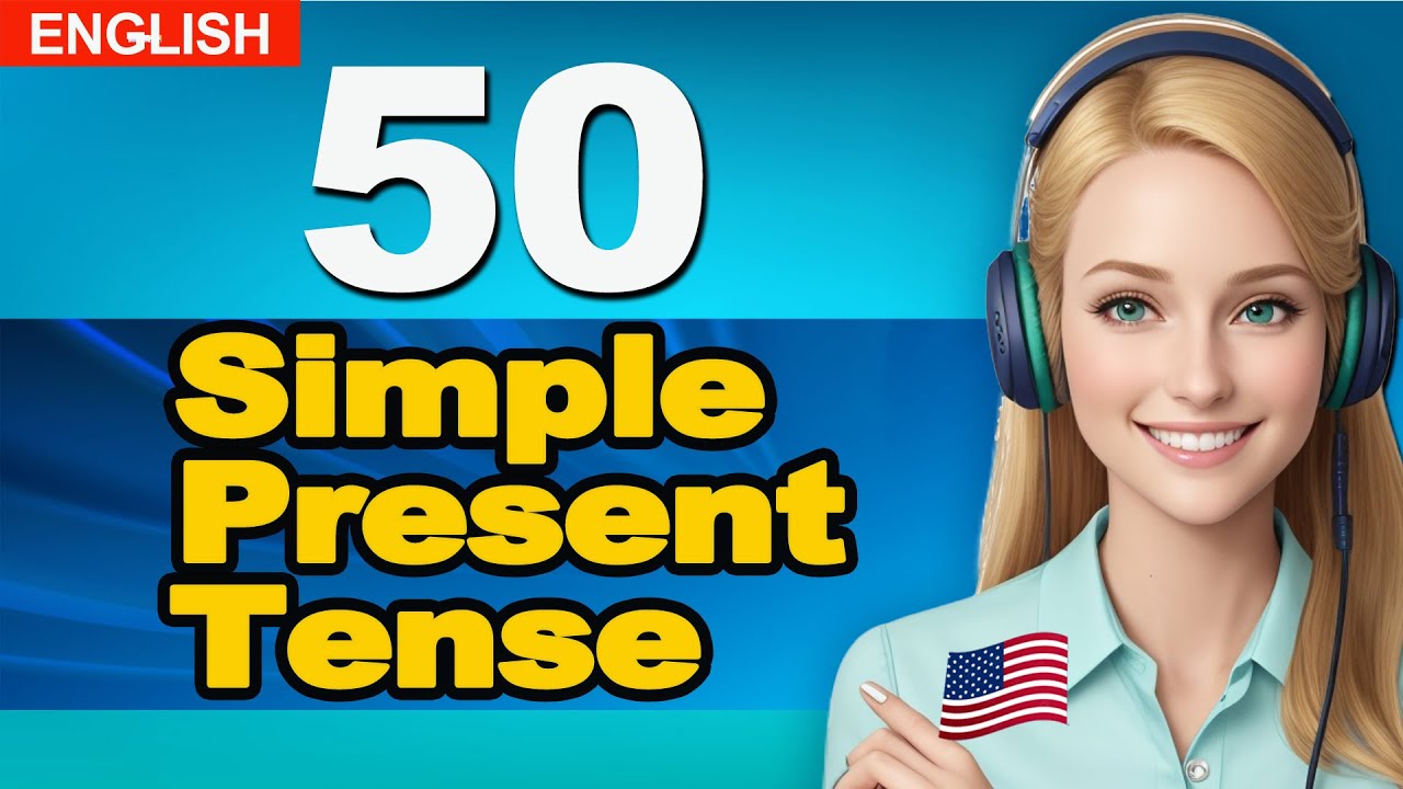 50 Simple Present Tense Practice Q&A || English Conversation Practice ...