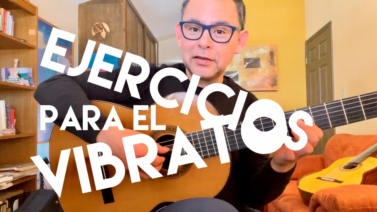 Ejercicios para el vibrato en la guitarra - YouTube
