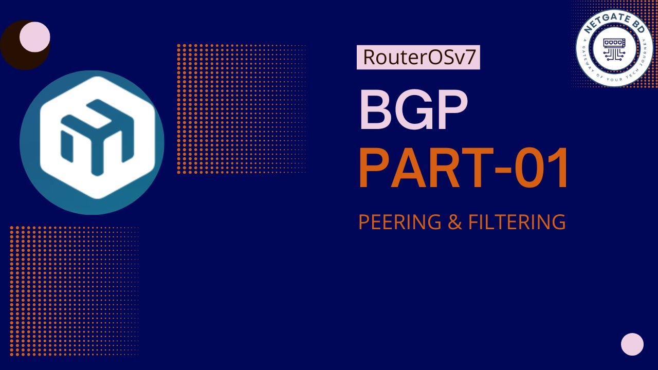 MikroTik|| RouterOS v7 || BGP Part 01 - YouTube
