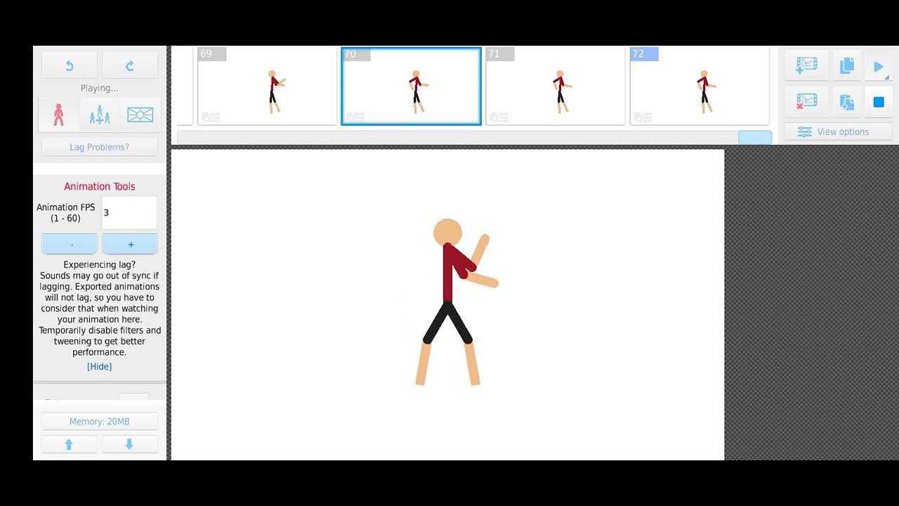 stick figure villain and hero - YouTube