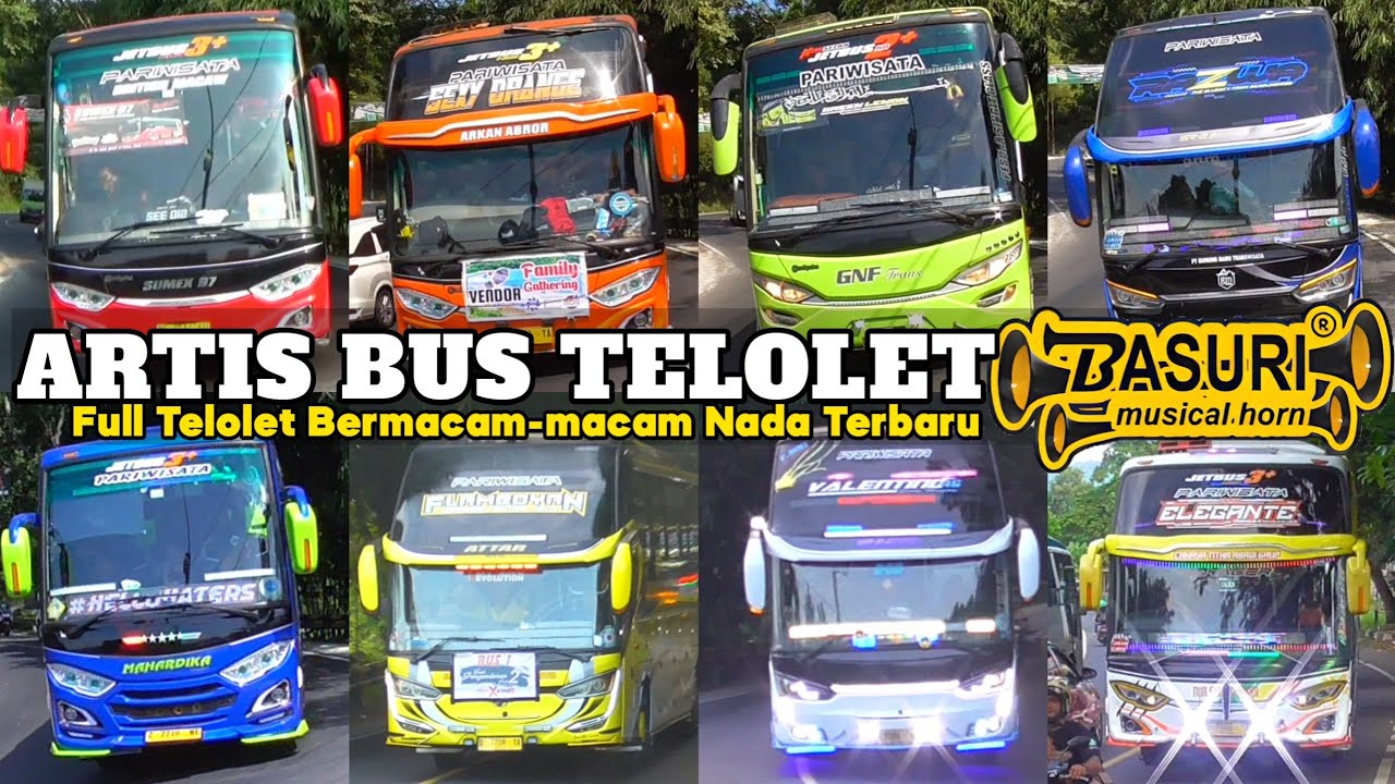 Bus Telolet Valentino Flamboyan Elegante Anak Mamih Razwa Green Lemon ...