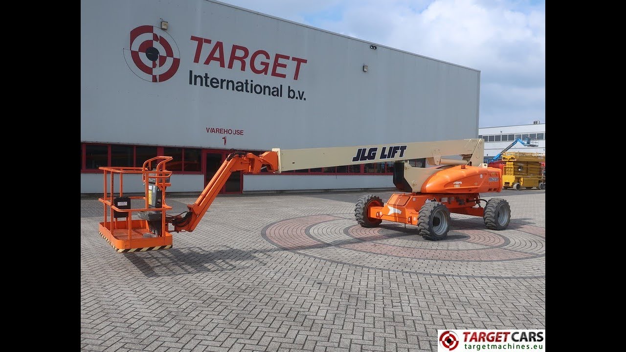780793 JLG M600JP ARTICULATED BI-FUEL 4x4 BOOM LIFT 11-04 2039CM ...