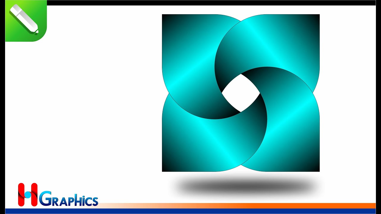 CorelDraw Logo Design Tutorial: How To Make a Swirl Logo Design In ...