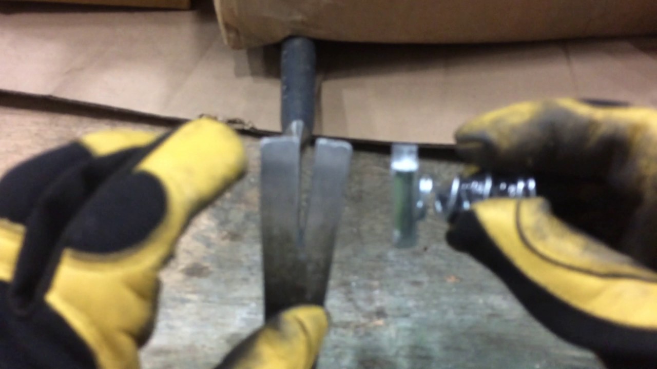 Spring nut spring removal- pitt meadows plumbing- 2 second lean - YouTube