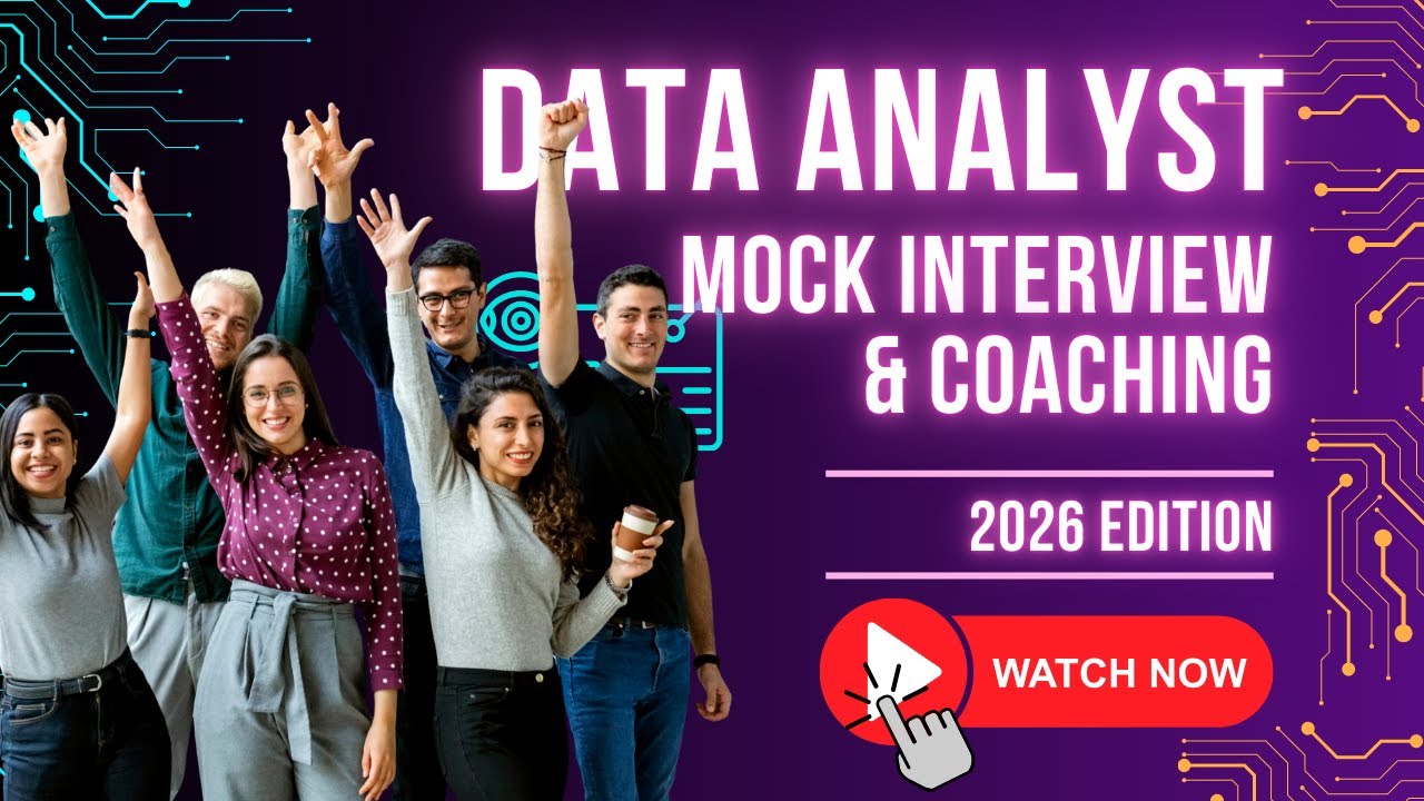 Data Analyst Mock Interview (Entry Level, 2026) | Real Questions ...