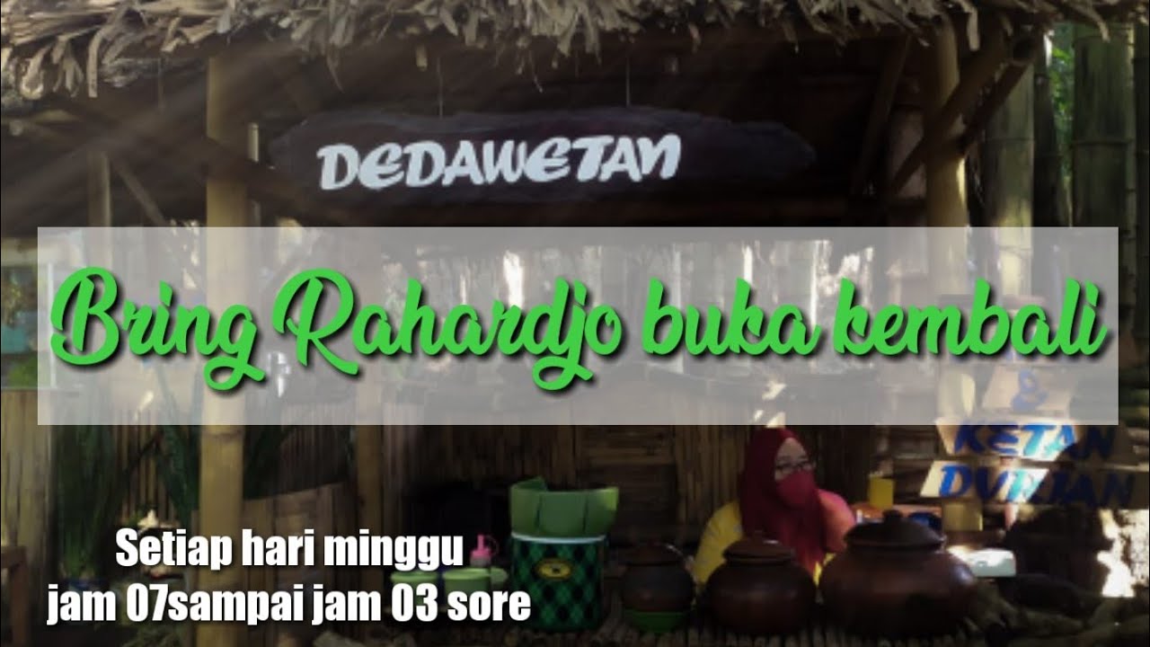 Pasar wisata Bring Rahardjo buka kembali - YouTube