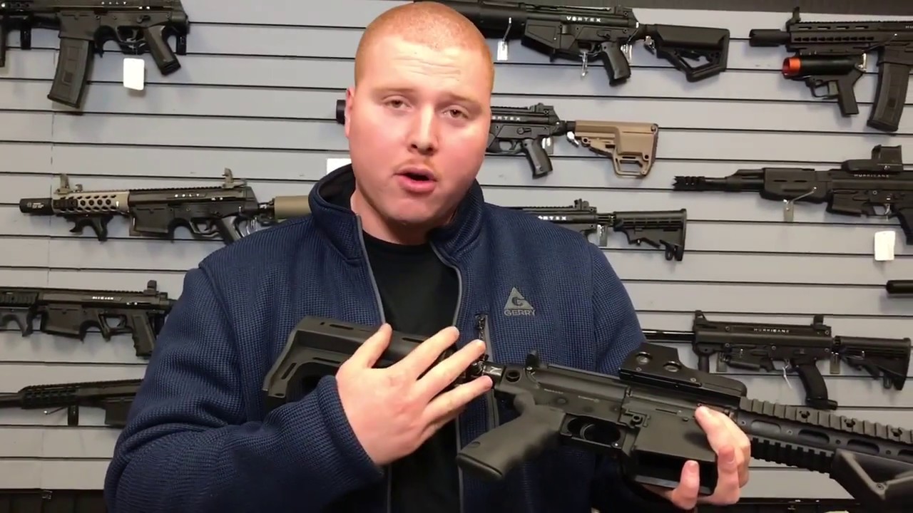 Universal Butt Stock Guide For PCP Air Gun and Paintball Gun - YouTube