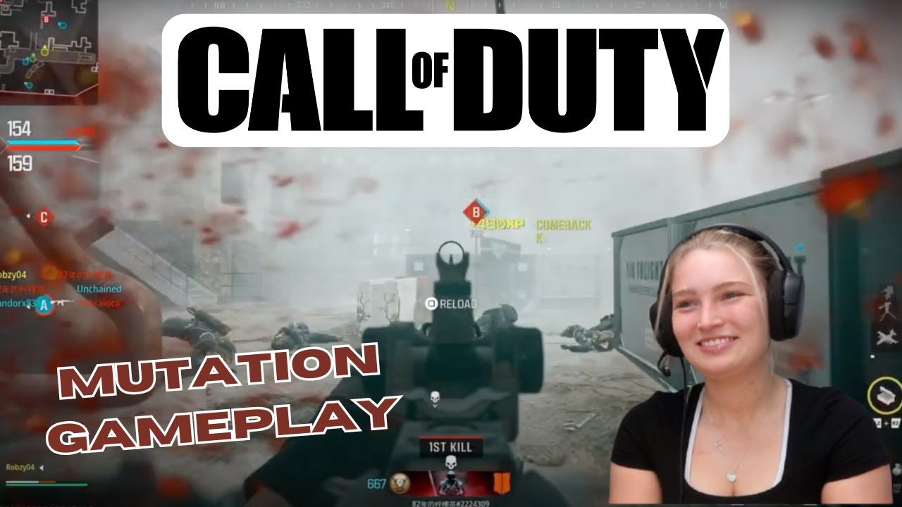 CALL OF DUTY MUTATION GAMEPLAY !- Robyn - YouTube