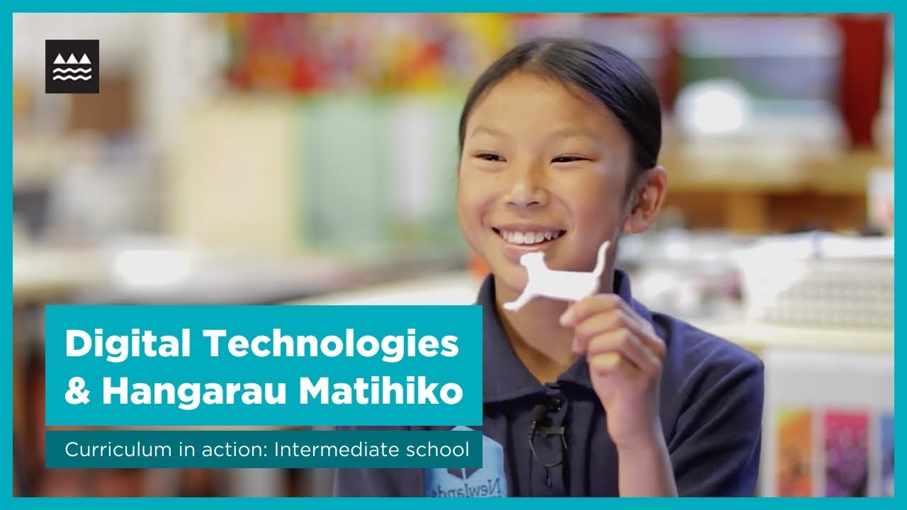 Bringing digital tech to life at intermediate - YouTube