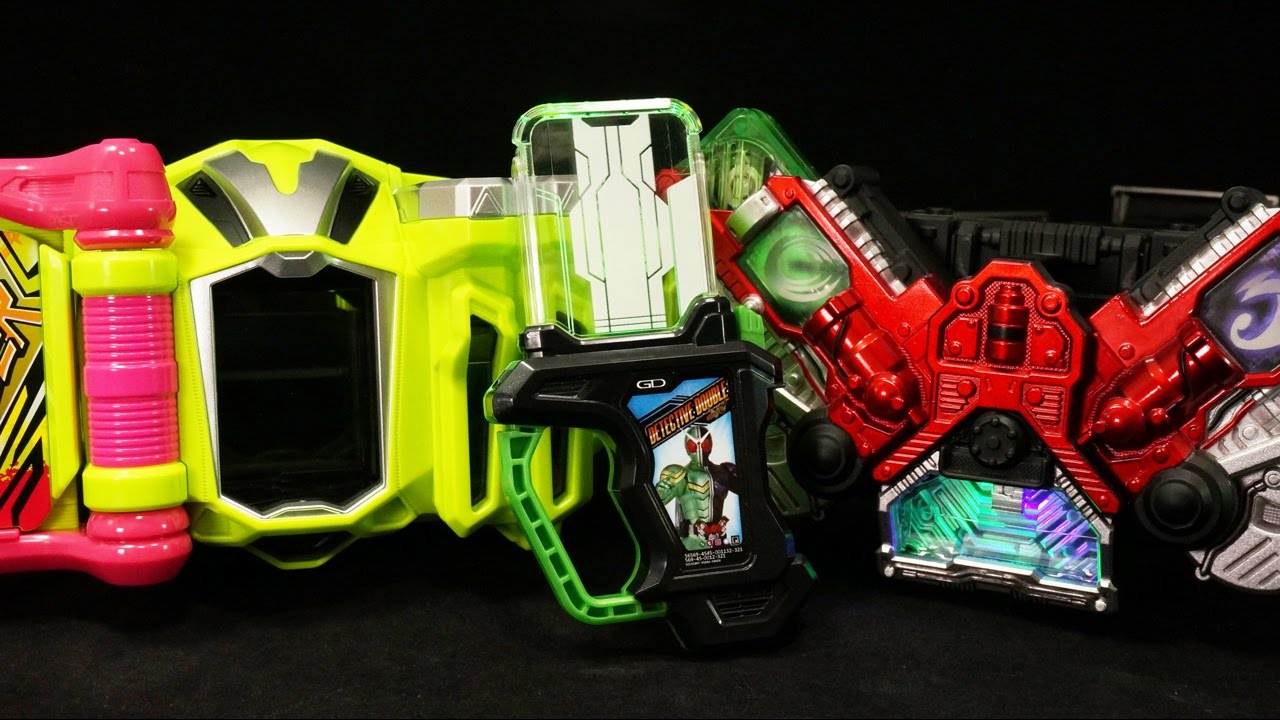 仮面ライダーエグゼイド DX名探偵ダブルガシャット Kamen Rider Ex-Aid DX Great detective Double ...