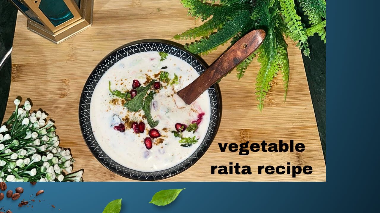 Vegetable Raita Recipe | Healthy Raita Recipe | How To Make Raita At ...