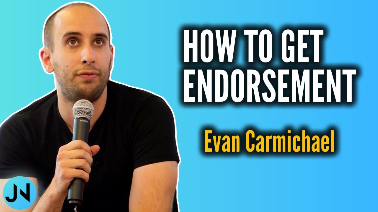 Evan Carmichael on How To Reach Out To People For Endorsement - YouTube