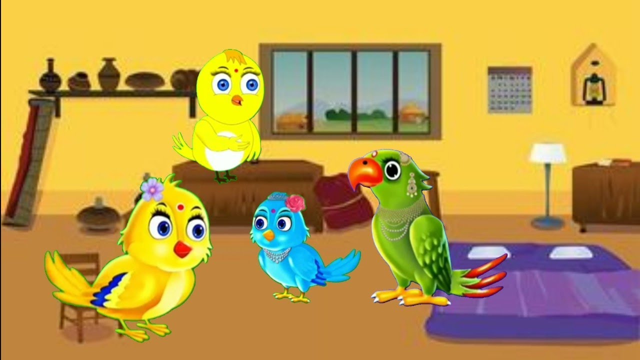 chidiya rani | chidiya ki kahani | chidiya wala cartoon | tuni chidiya ...