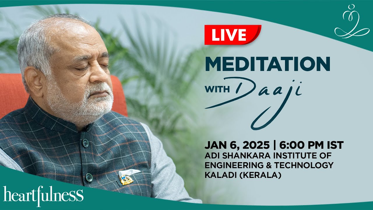 Interview of Daaji by Dr. Jacob George | 6 Jan 2025 | 6 pm IST | KALADI ...