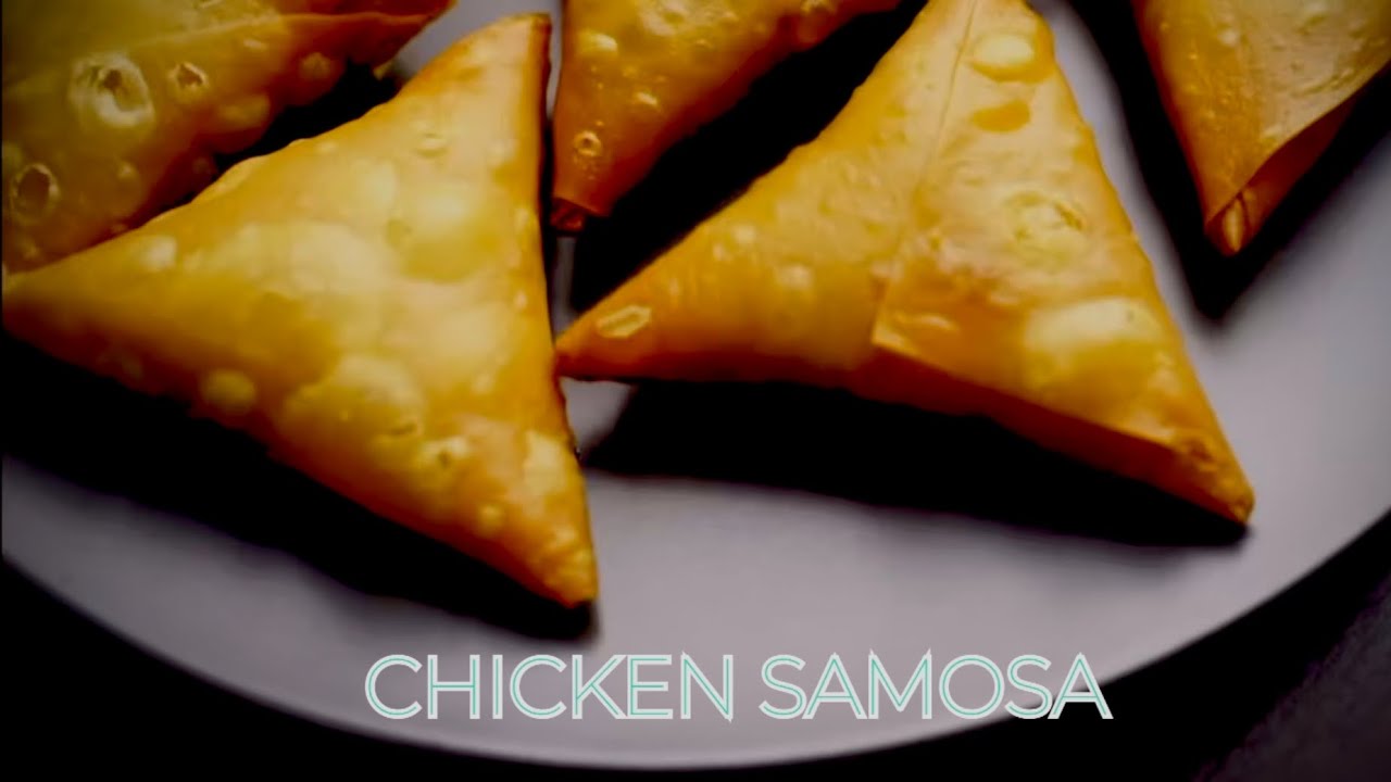 | EASY CHICKEN SAMOSA | THESE CHICKEN SAMOSAS ARE MY GOTO SNACK WHEN I ...