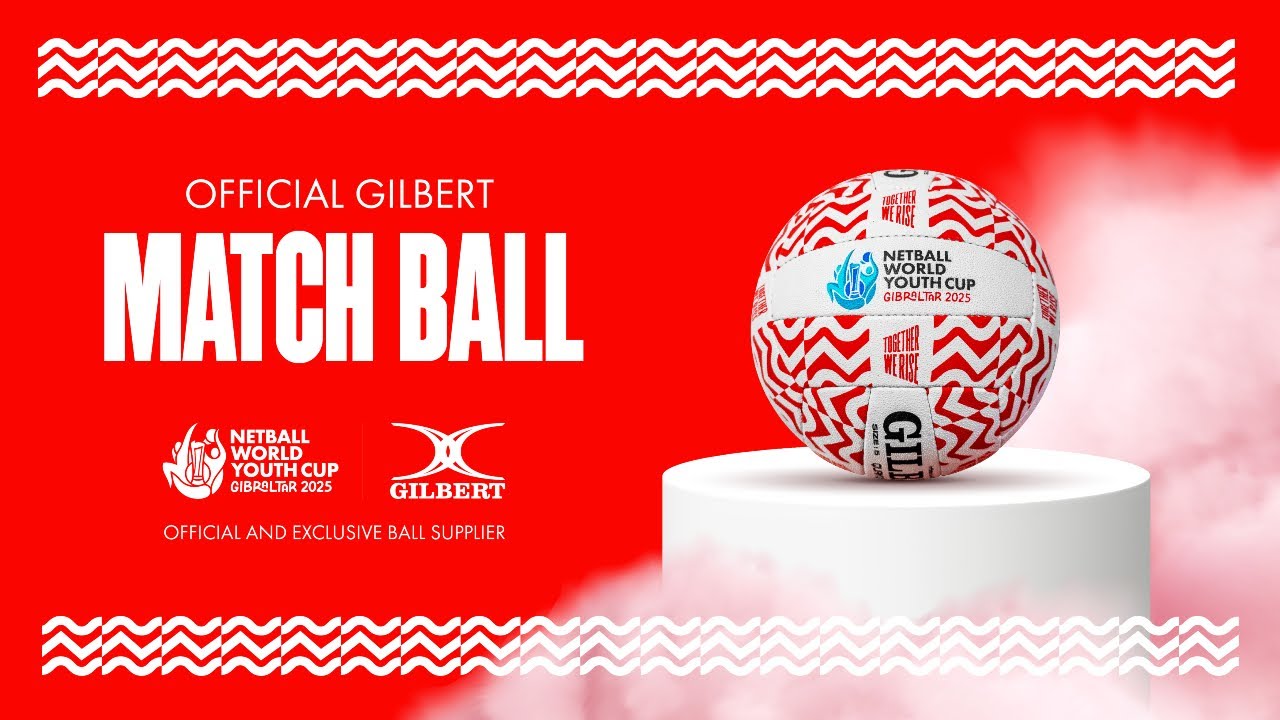 Gilbert Netball reveal official match ball for the Netball World Youth ...