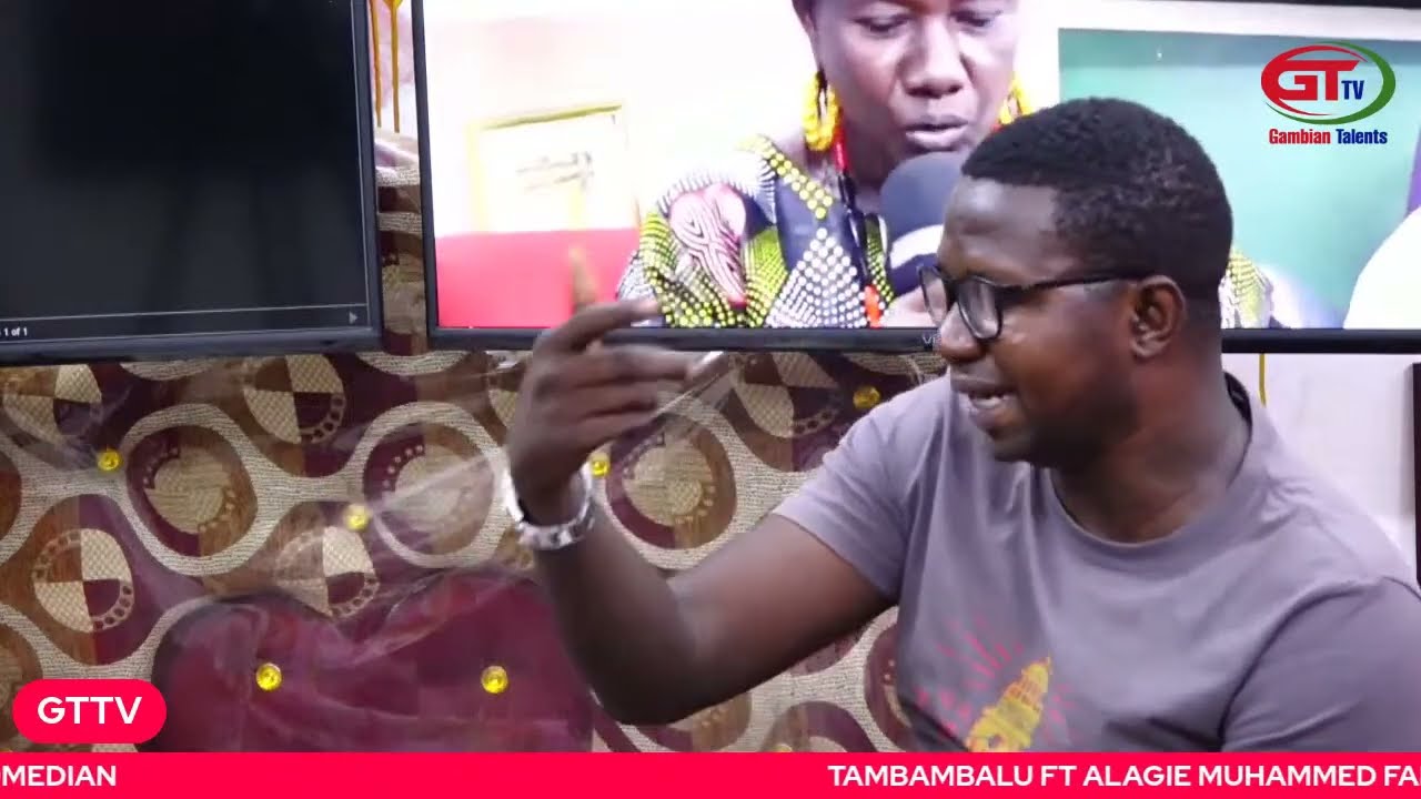 TAMBAMBALU SHOW FT ALAGIE MUHAMMED DARBOE THE FAMOUS COMEDIAN GAMBIA ...