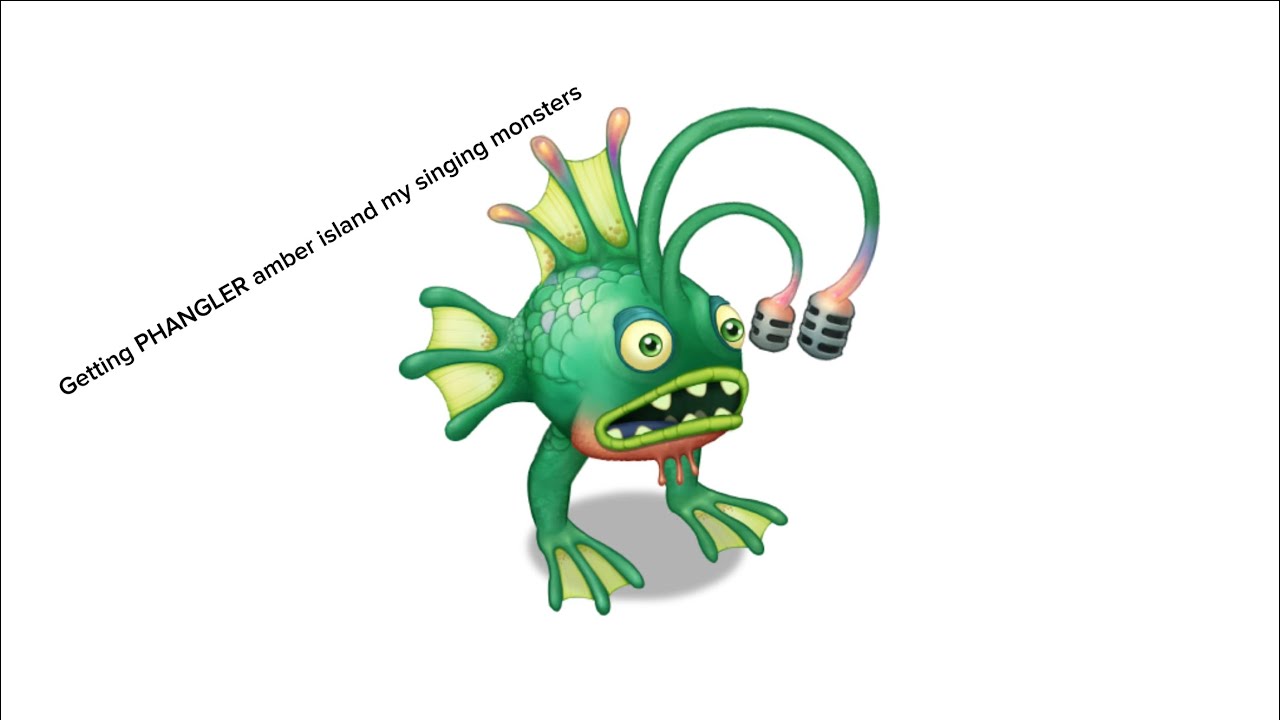 Getting PHANGLER amber island in my singing monsters! - YouTube