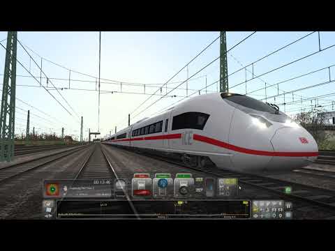 Train Simulator DB BR 407 'New ICE 3' (SIEMENS Velaro D) 주행영상 - YouTube