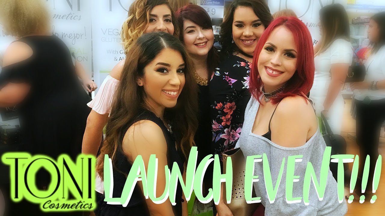 TONI COSMETICS VEGAN-MINERAL LAUNCH 2017 + UNBOXING! | Beautifyed Vlogs ...