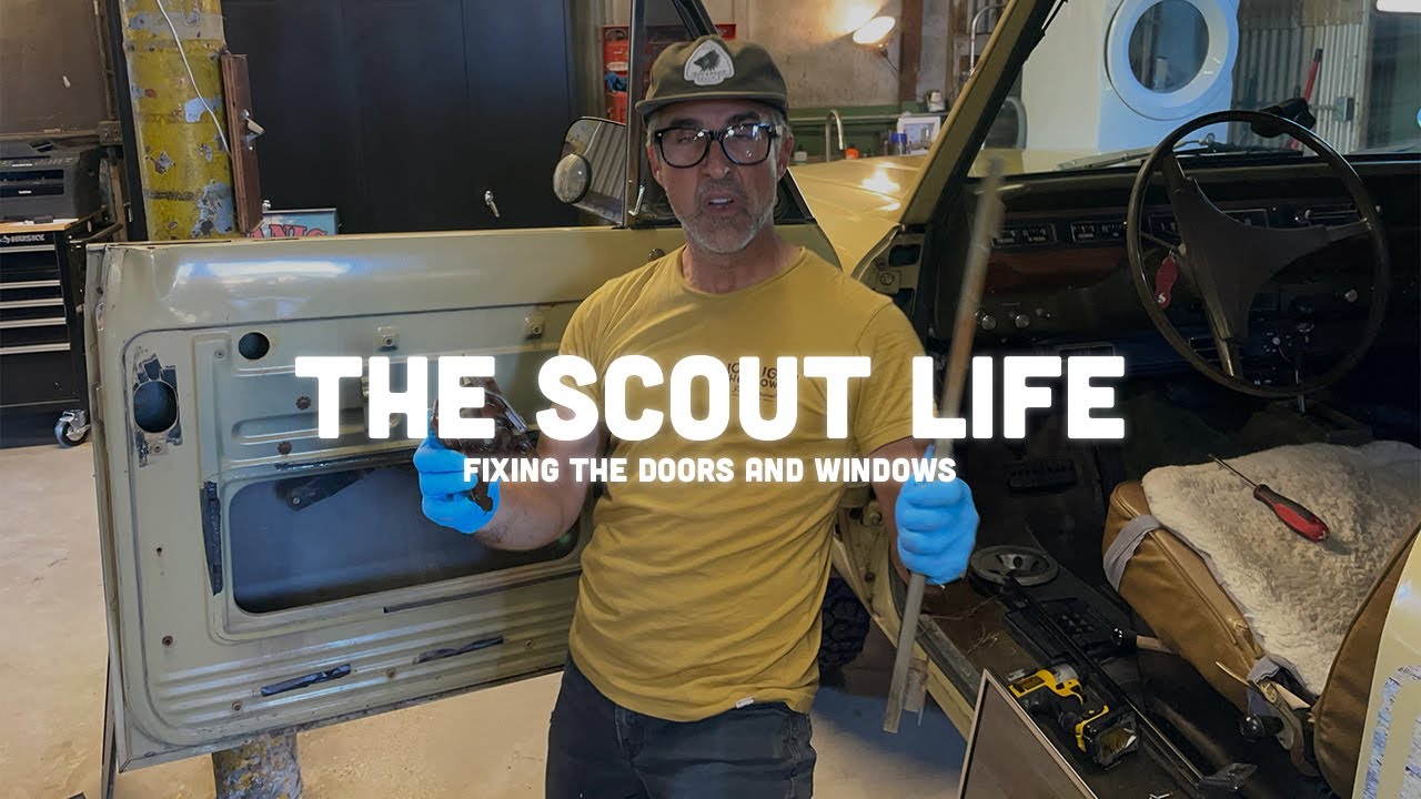 The Scout Life: Window and Door Day on the 1975 International Scout II ...