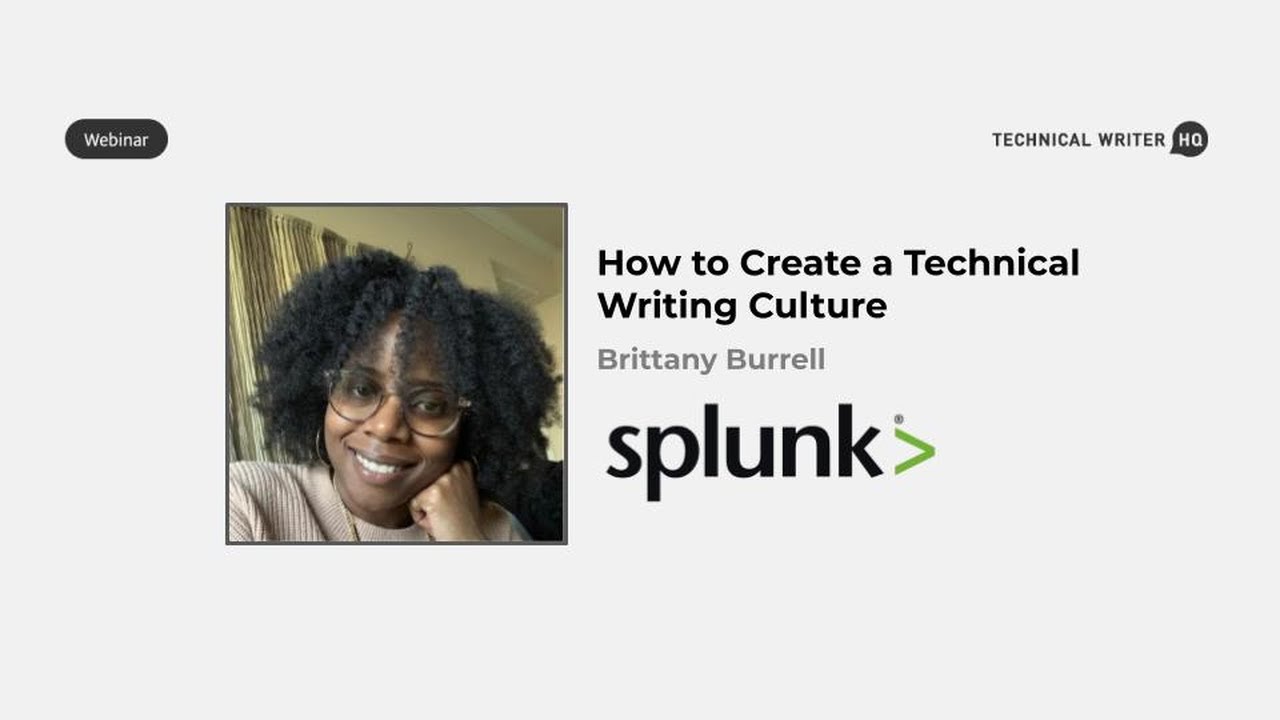 How to Create a Technical Writing Culture - YouTube