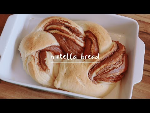 nutella bread recipe - YouTube