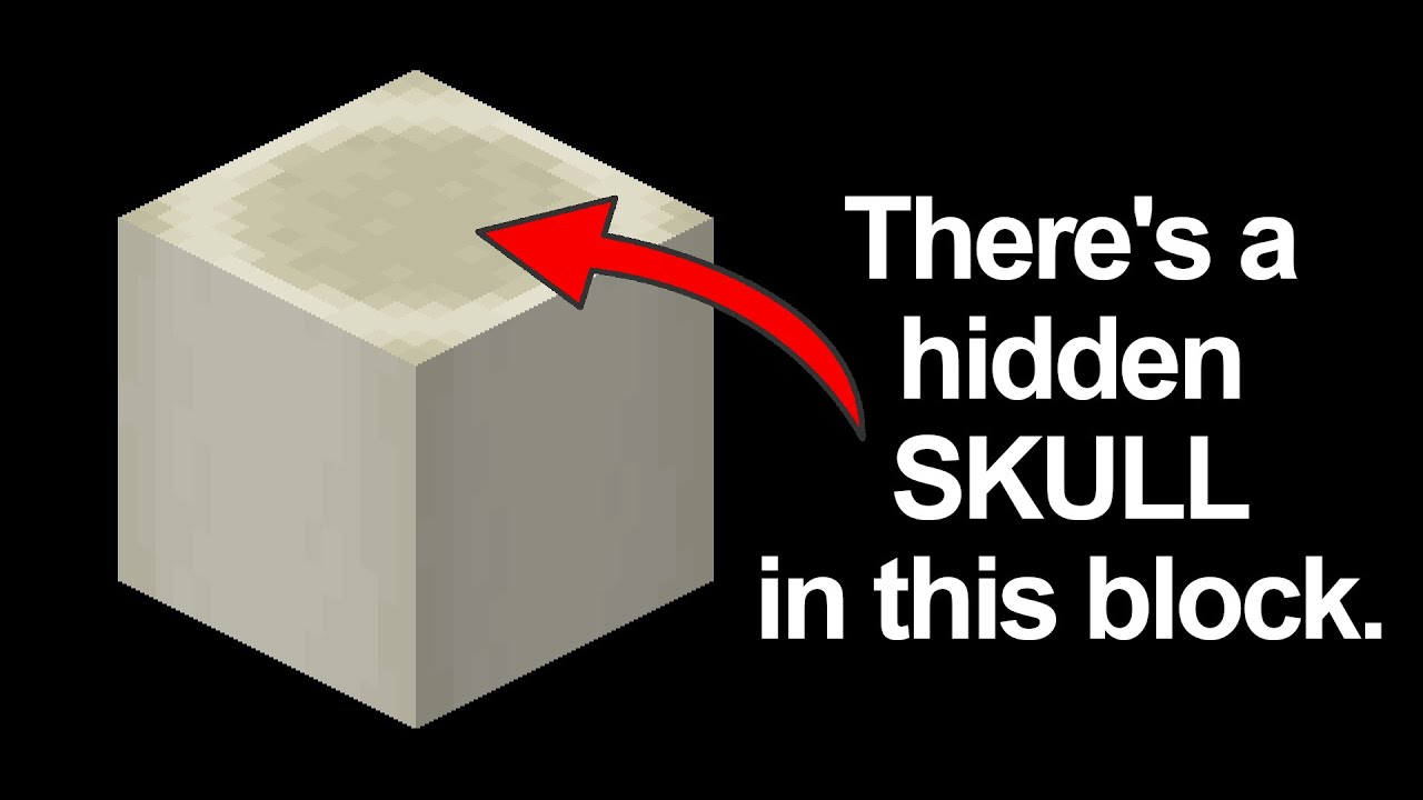 There's a hidden skull if you zoom into the Bone Block. 💀 - YouTube