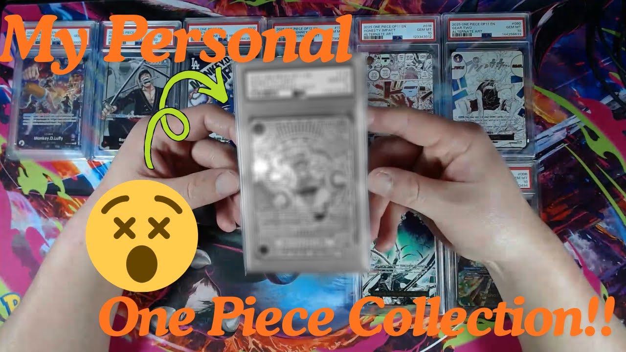 Long Time Pokémon Collector Shows Off Secret One Piece TCG Hoard # ...