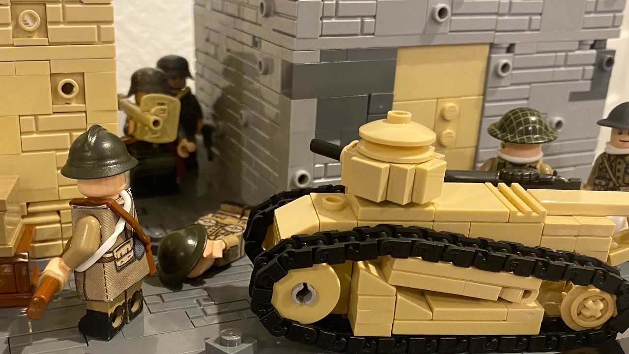 Battle of France 1940 Pt. 1| Lego WWII Moc - YouTube