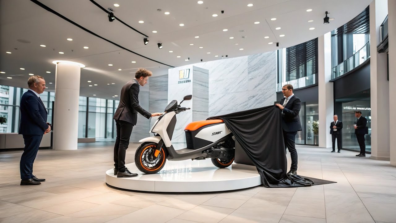 . 2 Big Brands Reveal BMW CE 04 – This Scooter Looks INSANE in White ...