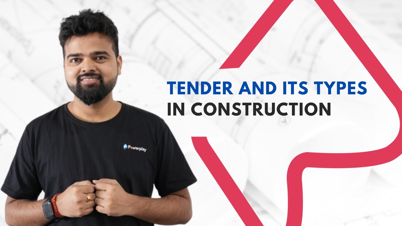 What is tender and its types in Construction - YouTube