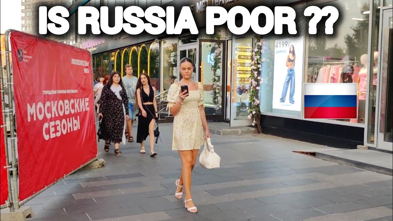 They told me Russians are poor with empty streets but watch what I ...